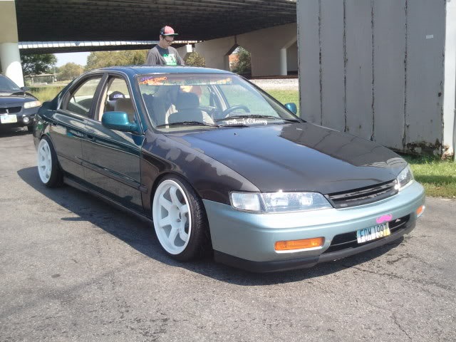 Rays Volk Racing TE37 SL — Honda Accord (5G), 2,2 л, 1996 года ...