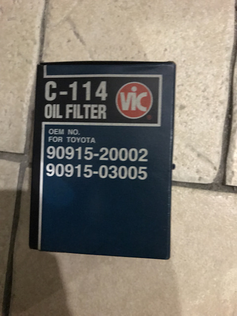 9091520002 Фильтр масляный TOYOTA LEXUS | Запчасти на DRIVE2