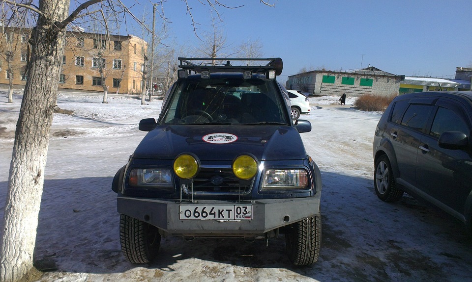 Противотуманки — Suzuki Escudo (1G), 2 л, 1995 года | аксессуары | DRIVE2