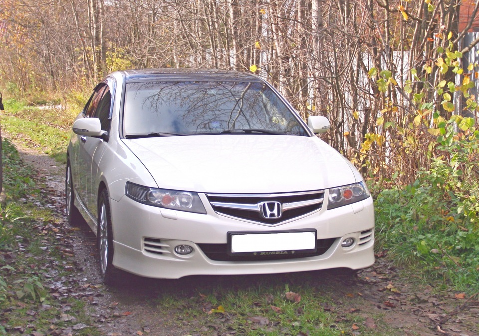 Осенний фотосет — Honda Accord (7G), 2,4 л, 2007 года | фотография | DRIVE2