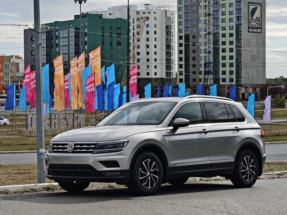 ПТФ Salman — Volkswagen Tiguan (2G), 1,4 л, 2018 года | стайлинг | DRIVE2