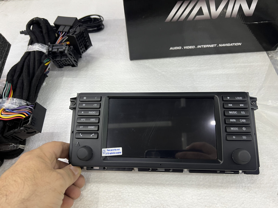 AVIN AVANT 4 Multimedia Navigation System for BMW E38 — BMW 7 series ...