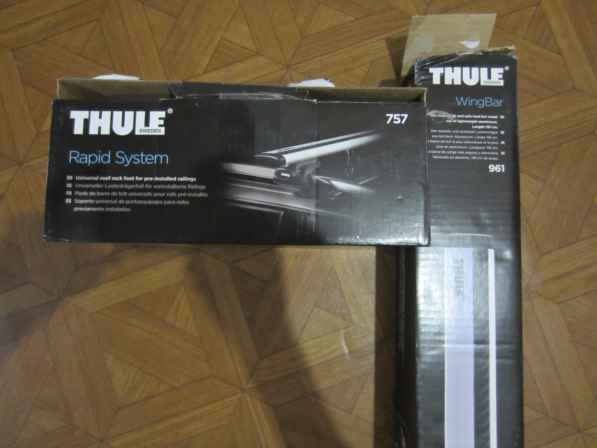 Рейлинги на крышу Thule — DRIVE2