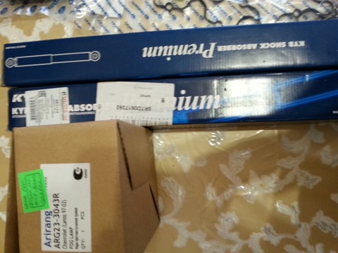 ARG233043R Фара противотуманная правая/96303262/ARG23-3043R/ ARIRANG ...