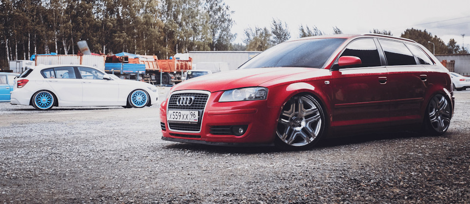 27. Stance Пикник 2016 part 2 — Audi A3 Sportback (8PA), 2 л, 2007 года | фотография | DRIVE2