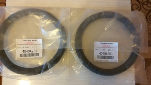 4040A253 НАКЛАДКА ПРУЖИНЫ ПЕРЕДНЕЙ ПОДВЕСКИ Mitsubishi | Запчасти на DRIVE2
