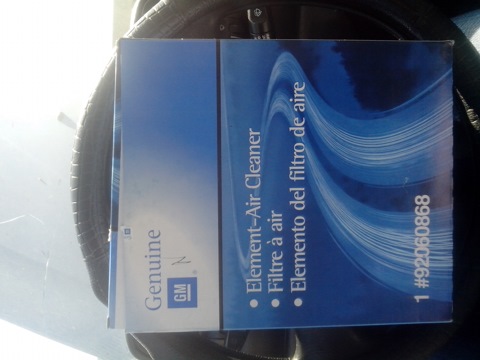 92060868 Фильтр воздушный GM | Запчасти на DRIVE2