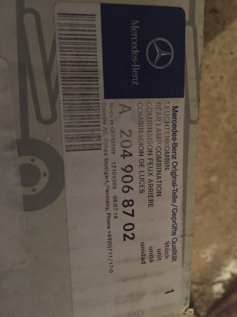 A2049068702 Фонарь задний MERCEDES | Запчасти на DRIVE2