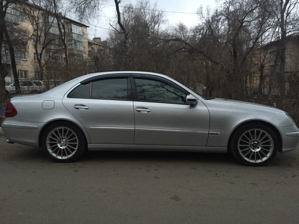 К лету готов — Mercedes-Benz E-class (W211), 2,7 л, 2002 года | просто так | DRIVE2
