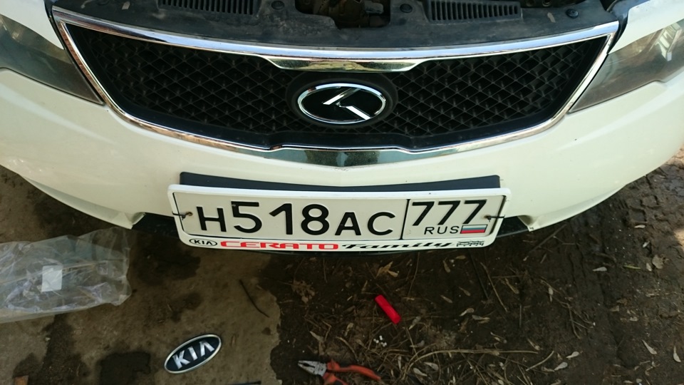 Дворники — KIA Cerato (2G), 1,6 л, 2010 года | расходники | DRIVE2