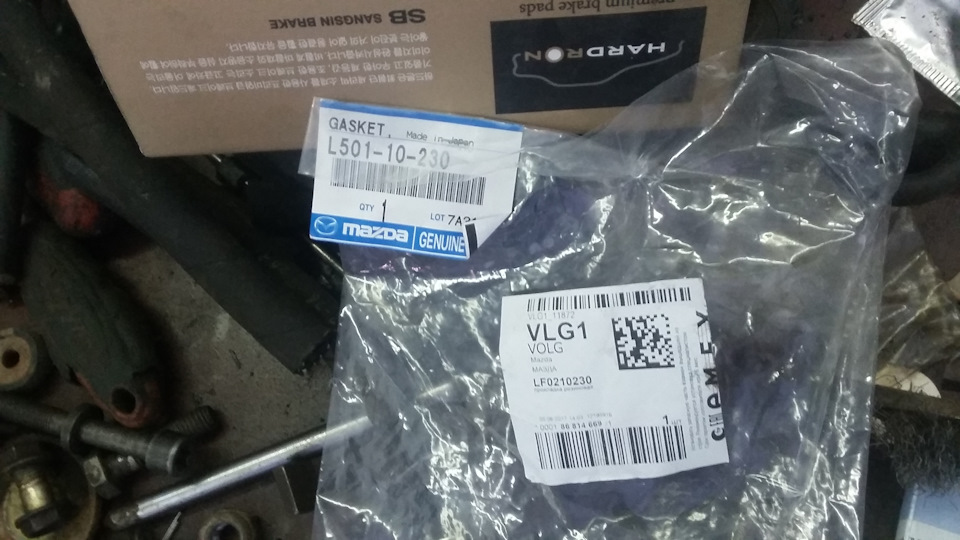 LF0210230 Прокладка крышки ГБЦ OEM Mazda | Запчасти на DRIVE2