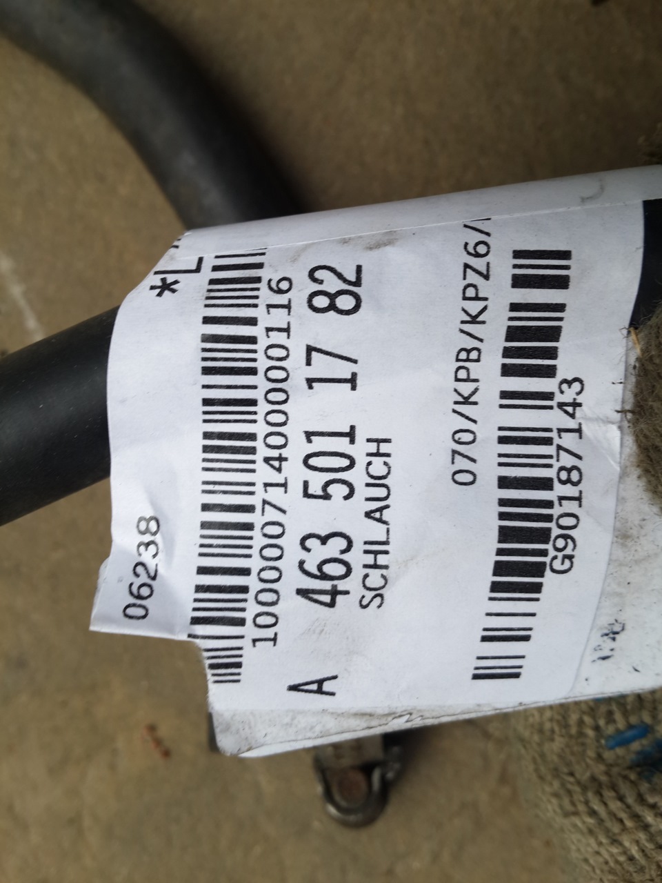 #79 Замена трубки привода блокировки дифференц.зад.мост. — Mercedes ...