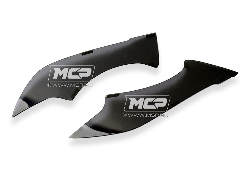 Реснички — Toyota Corolla (120), 1,3 л., 2003 года | стайлинг | DRIVE2