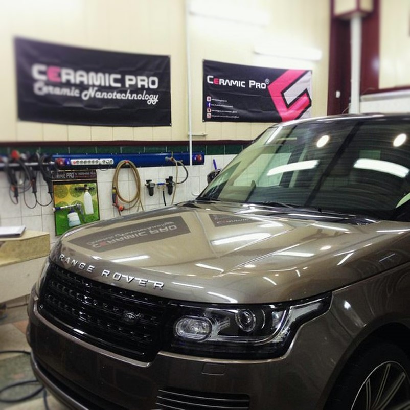 Автомобиль Land Rover, полностью защищённый составами Ceramic Pro: — CeramicPro на DRIVE2