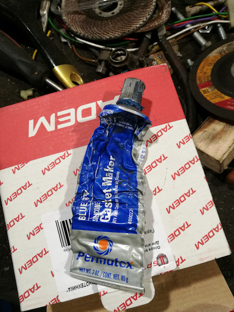 80022 PERM. Герметик силик. проф.RTV д/датч.синий (85гр) PERMATEX ...