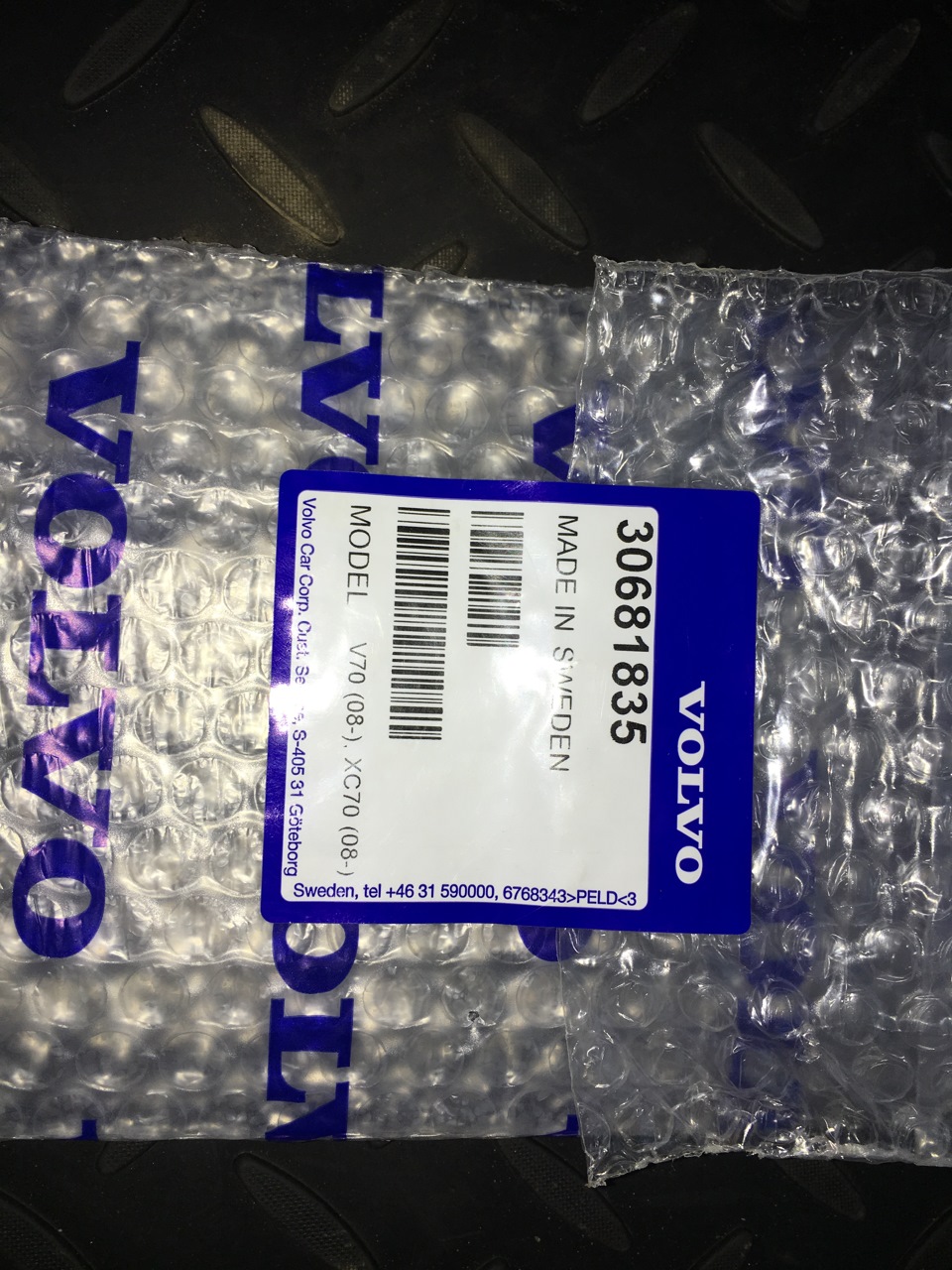 30681835 Крепежная панель с крюками Volvo | Запчасти на DRIVE2