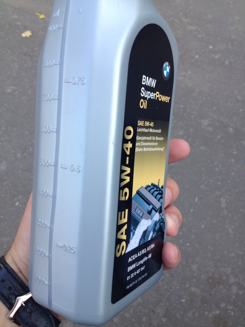 81229407547 масло Super Power SAE 5W-40 BMW | Запчасти на DRIVE2