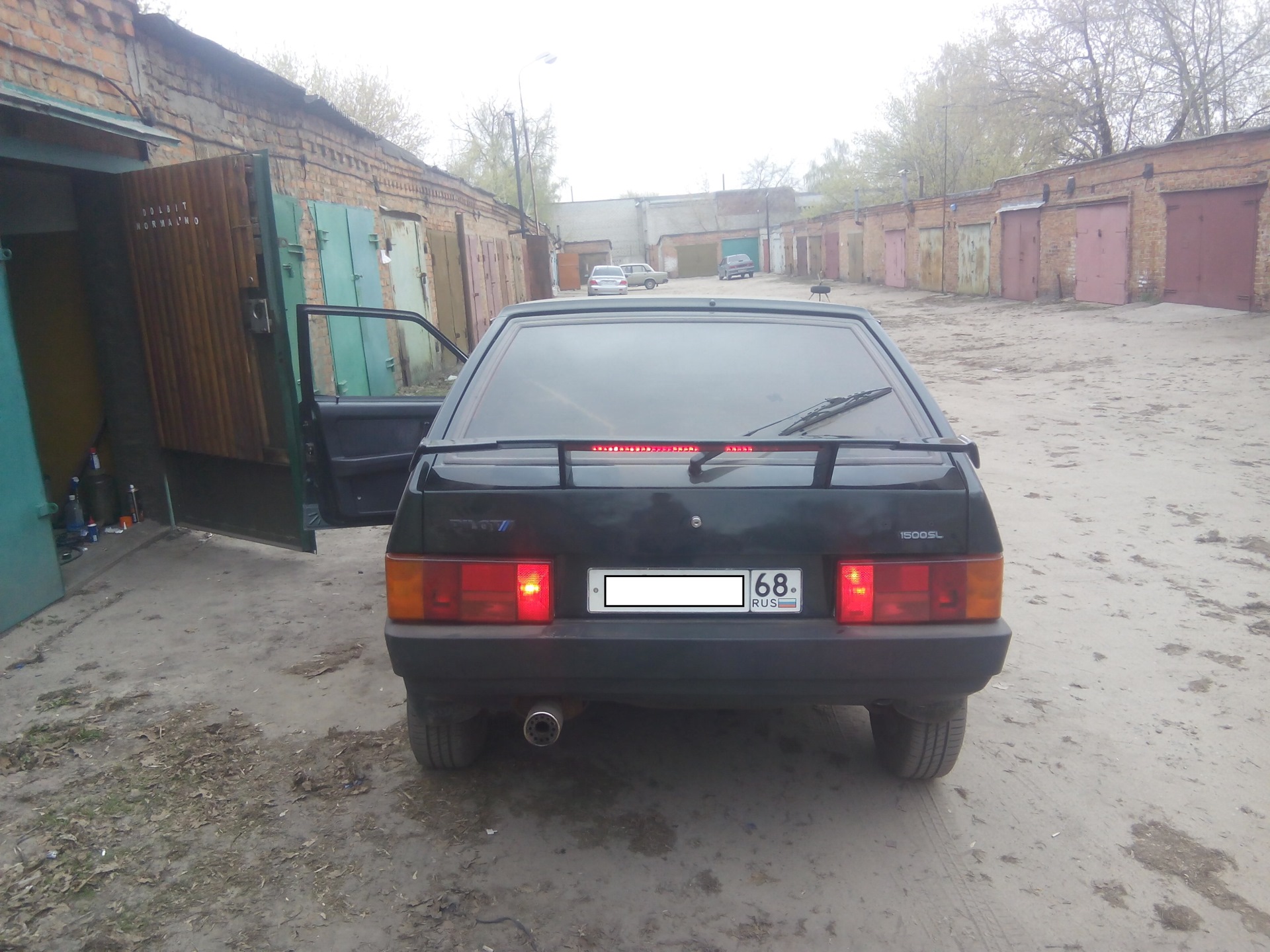 спойлер — Lada 21093i, 1,5 л, 2004 года | тюнинг | DRIVE2