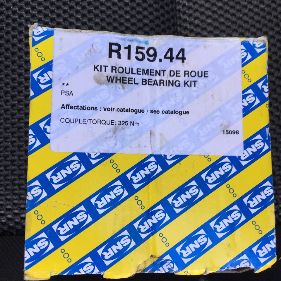 Ступичный подшипник — Peugeot 307, 1,6 л, 2007 года | расходники | DRIVE2