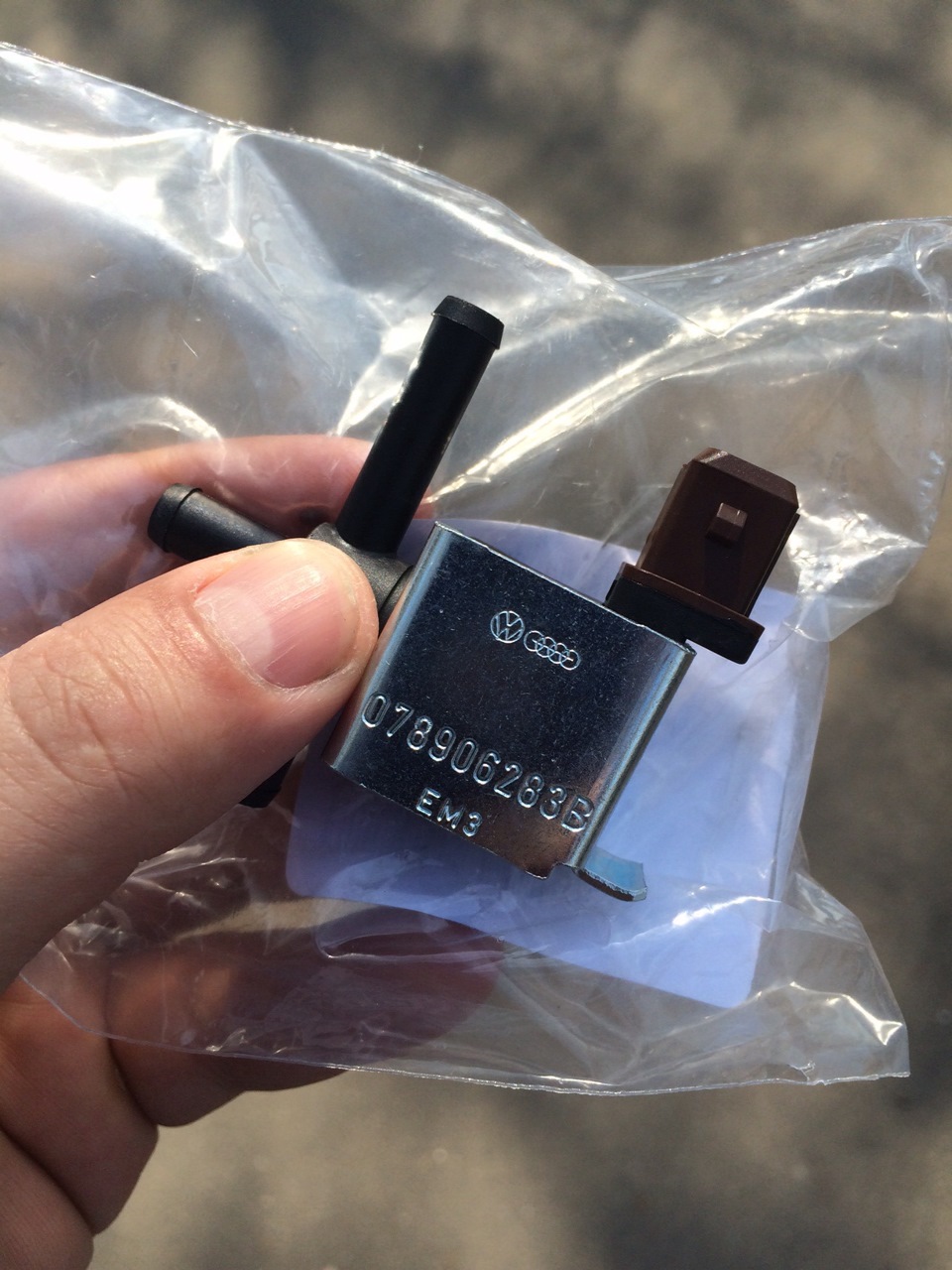 078906283B Клапан перепускной давления воздуха VAG | Запчасти на DRIVE2