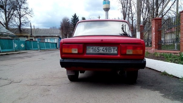 На даний час такий вигляд — Lada 2105, 1,3 л, 1983 года | фотография ...