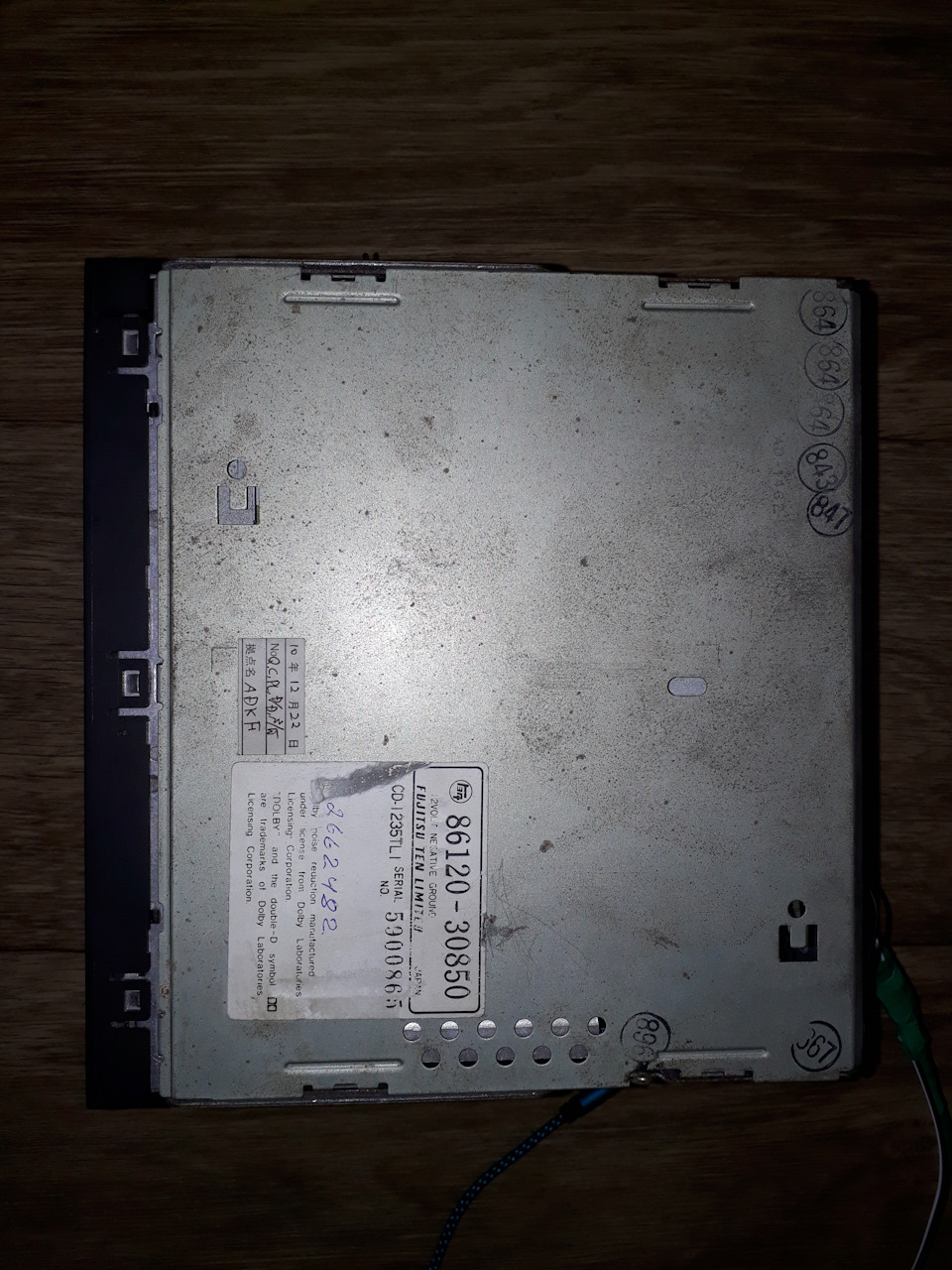 Замена лампочек в плафоне и др. — Toyota Crown (S130), 4 л, 1990 года ...