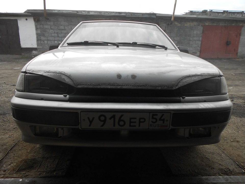 Капот в стиле "bad boy" — Lada 2114, 1,5 л, 2006 года | тюнинг | DRIVE2