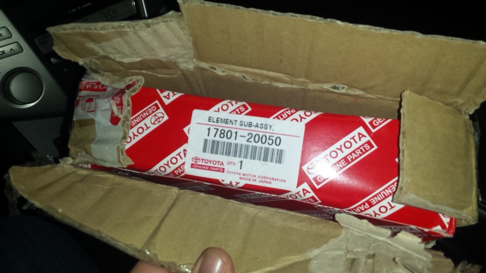 1780120050 Фильтр воздушный TOYOTA LEXUS | Запчасти на DRIVE2