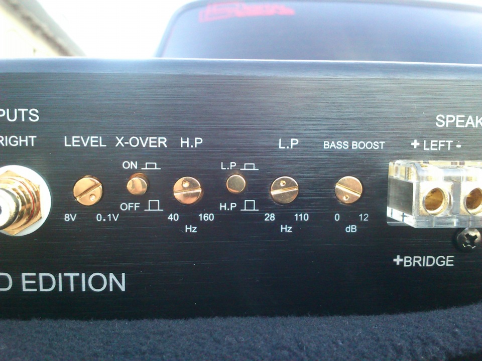 Помогите настроить E.O.S AE 35 le — Сообщество «Автозвук» на DRIVE2