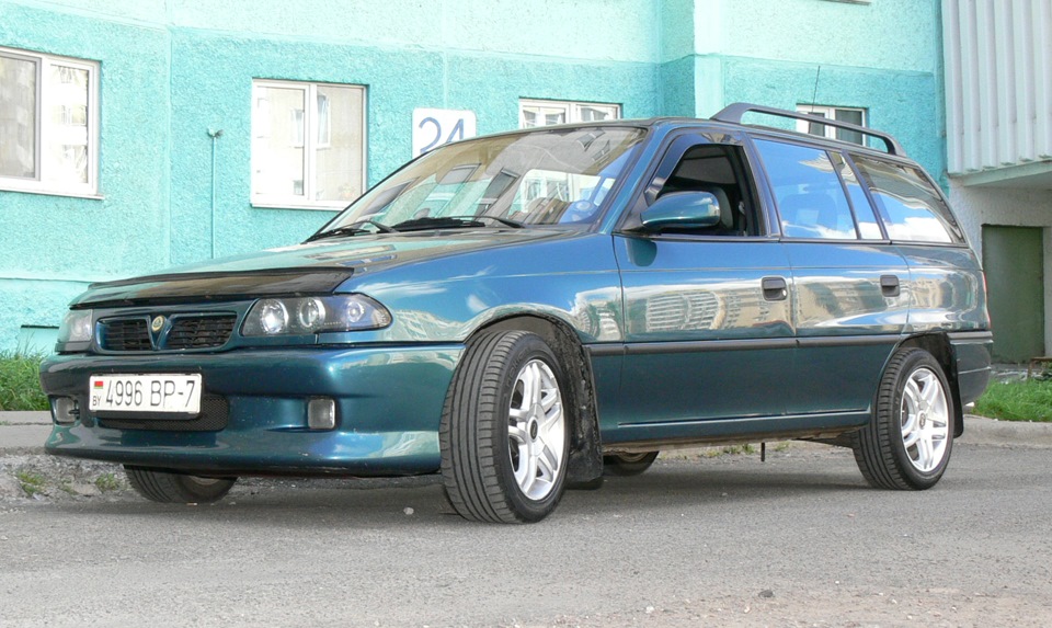 Летние диски ZENDER в серебре — Opel Astra F, 2 л, 1997 года | колёсные ...