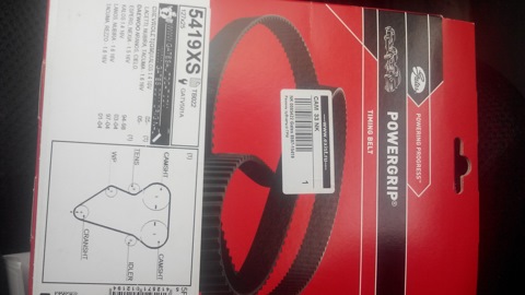 5419XS Ремень ГРМ GATES | Запчасти на DRIVE2