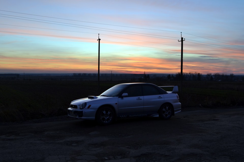 Morette rear lights — Subaru Impreza WRX (GD, GG), 2,5 л, 2002 года ...