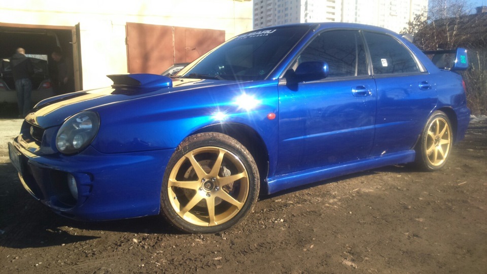 Subaru Impreza WRX (GD, GG) бензиновый 2001 | на DRIVE2