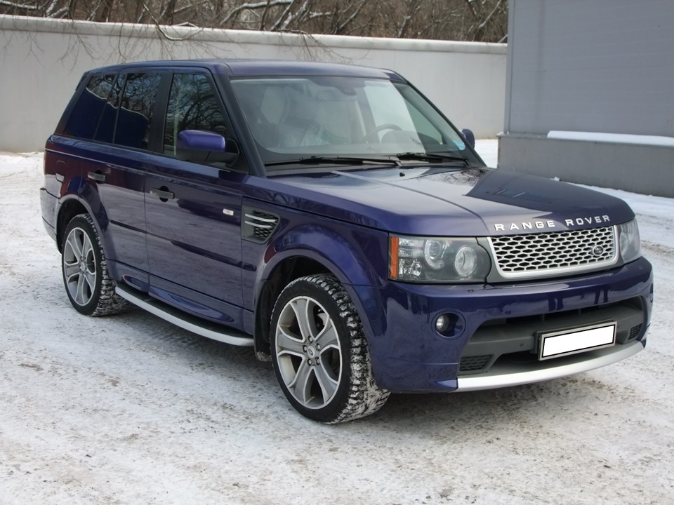 Рестайлинг Range Rover Sport 2011 Autobiography bali blue — LR.RU на DRIVE2