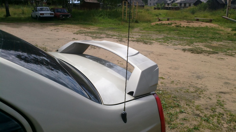 Спойлер — Hyundai Accent (2G), 1,5 л, 2006 года | тюнинг | DRIVE2