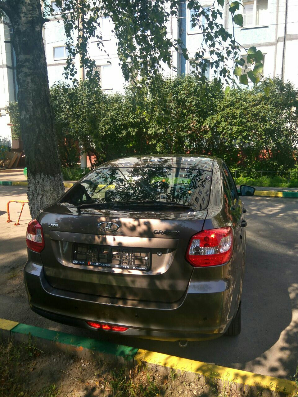Начало пути — Lada Гранта лифтбек 1 6 л 2017 года фотография Drive2