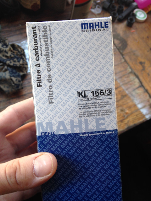 KL1563 Фильтр топливный (KC, KL, KX) MAHLE KNECHT | Запчасти на DRIVE2