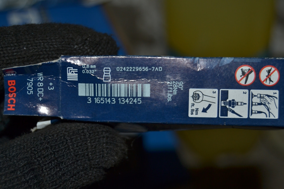 0242229656 Свеча зажигания BOSCH | Запчасти на DRIVE2