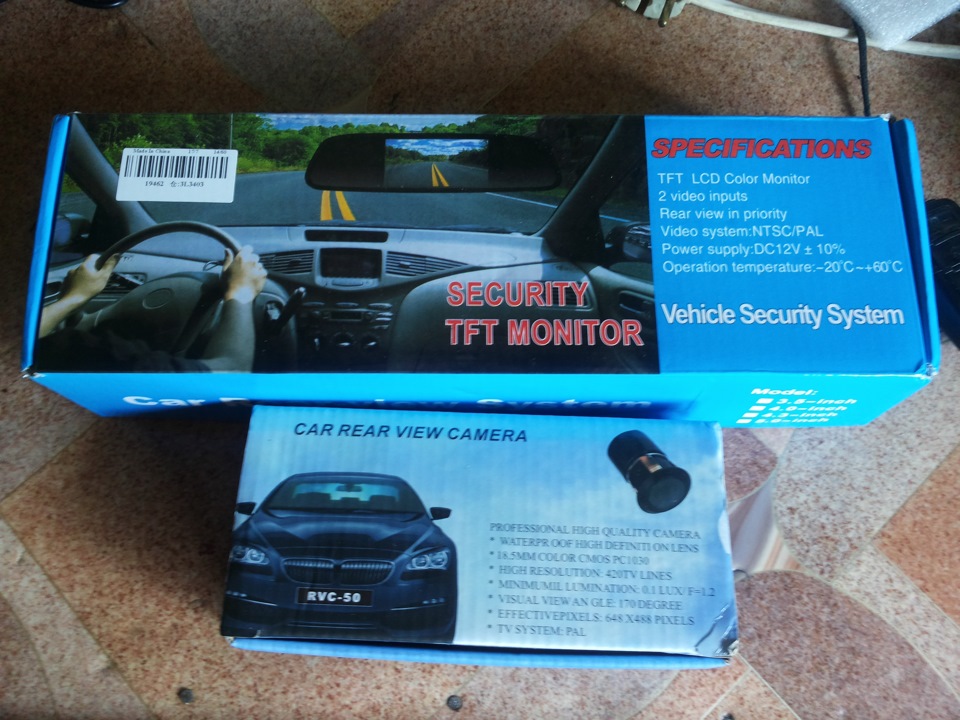 Камера заднего вида… — Skoda Fabia Mk1, 1,4 л, 2001 года | аксессуары ...