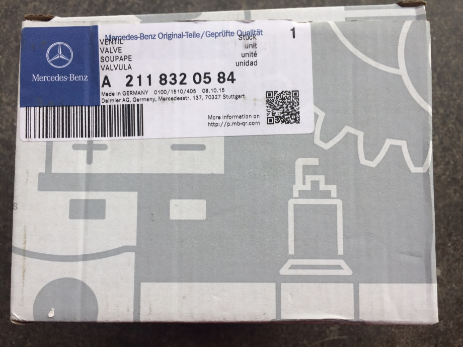 Клапан печки — Mercedes-Benz E-Class (W211), 3,2 л, 2002 года | своими ...