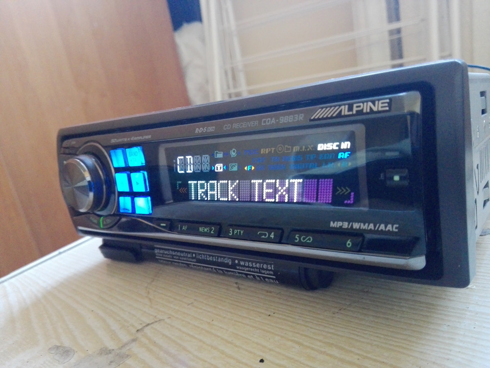 Продам Alpine cde 9883 — Toyota Corolla (100), 1,3 л, 1994 года ...