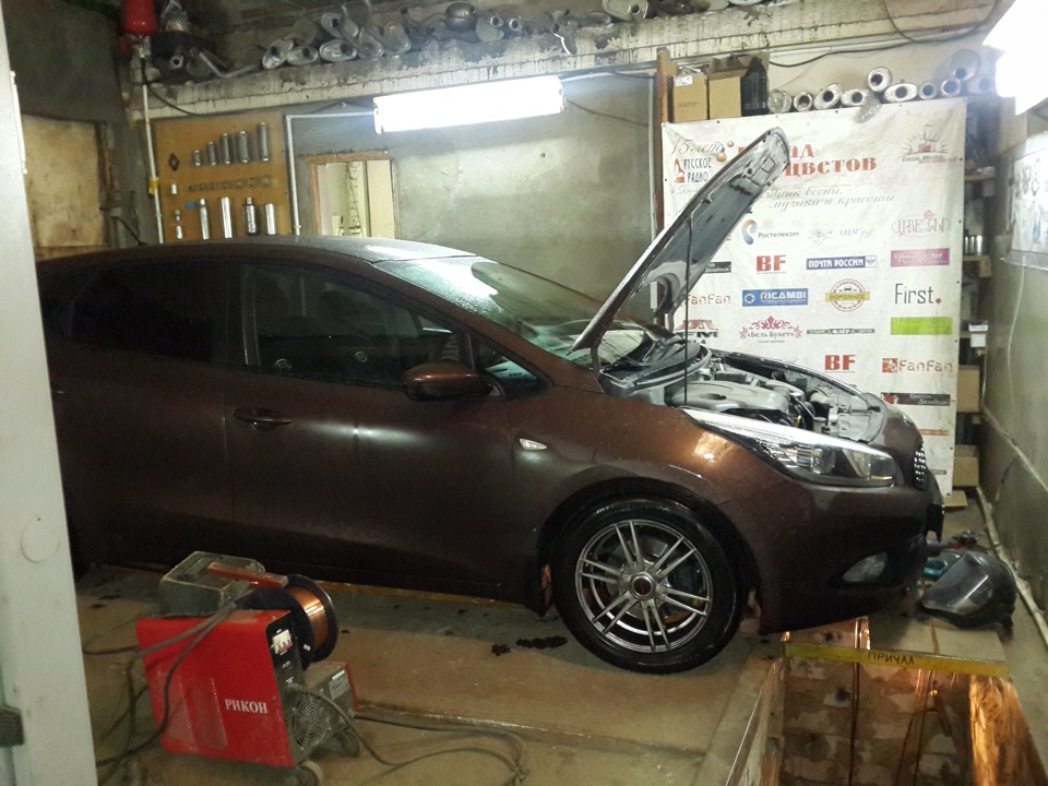 Удаление катализатора — KIA Ceed (2G), 1,6 л, 2013 года | визит на ...