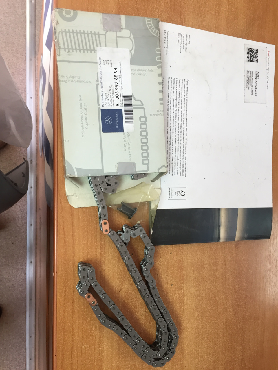 A0039976894 Цепь роликовая грм Mercedes | Запчасти на DRIVE2