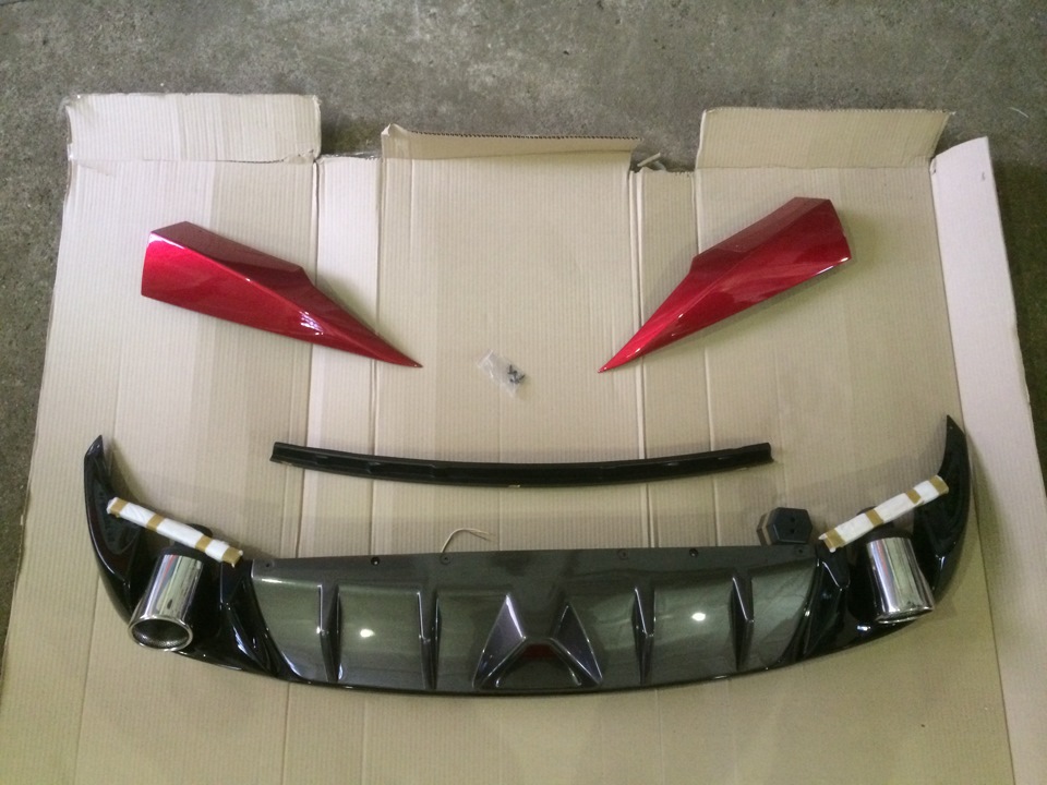 Цепляем диффузор и остальные тюняшки от MV-Tuning! — Mazda 6 (3G) GJ, 2 ...