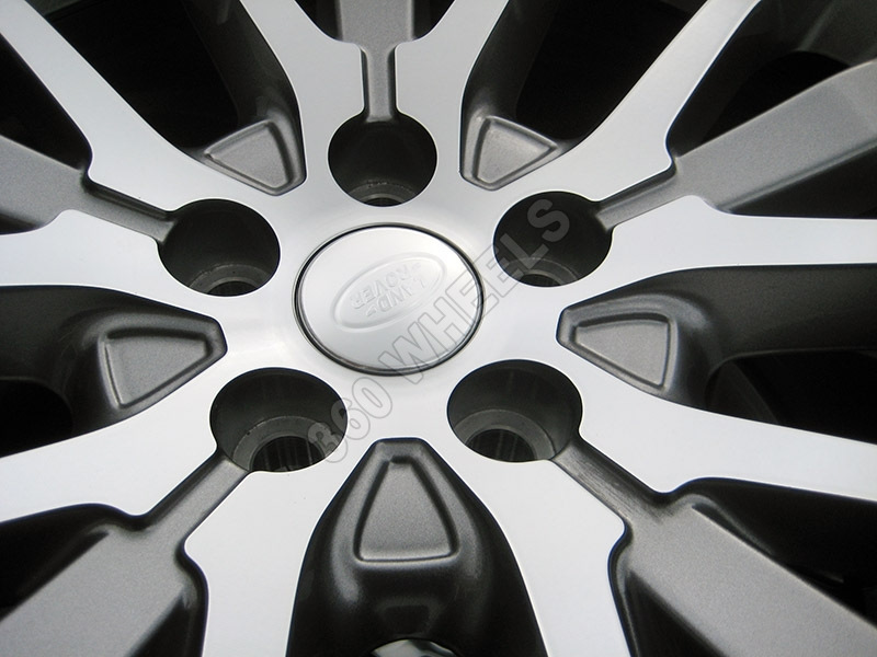 Genuine 2013 New Range Rover Sport 21" 5 Split Spoke Silver Diamoind ...