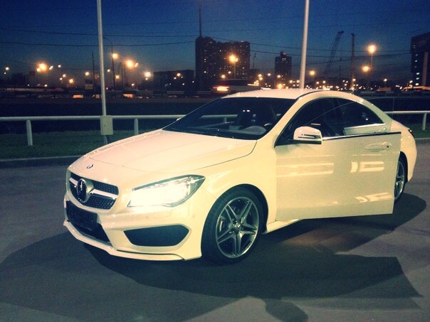 Знакомство с BANANA))) — Mercedes-Benz CLA (C117), 1,6 л, 2014 года ...