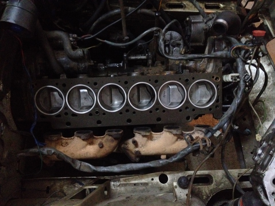 Установка КШМ ОТ M30B28 в M30B25))) Ч.4 — BMW 5 series (E28), 2,8 л ...