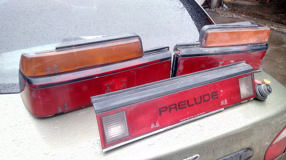 Задняя оптика — Honda Prelude (AB, BA1/2/3/6, BB), 2 л, 1987 года | запчасти | DRIVE2