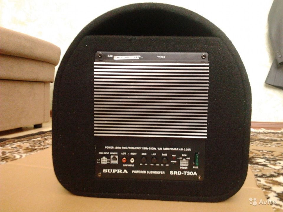 SUPRA SRD-T30A — Lada 21103, 2001 года | автозвук | DRIVE2