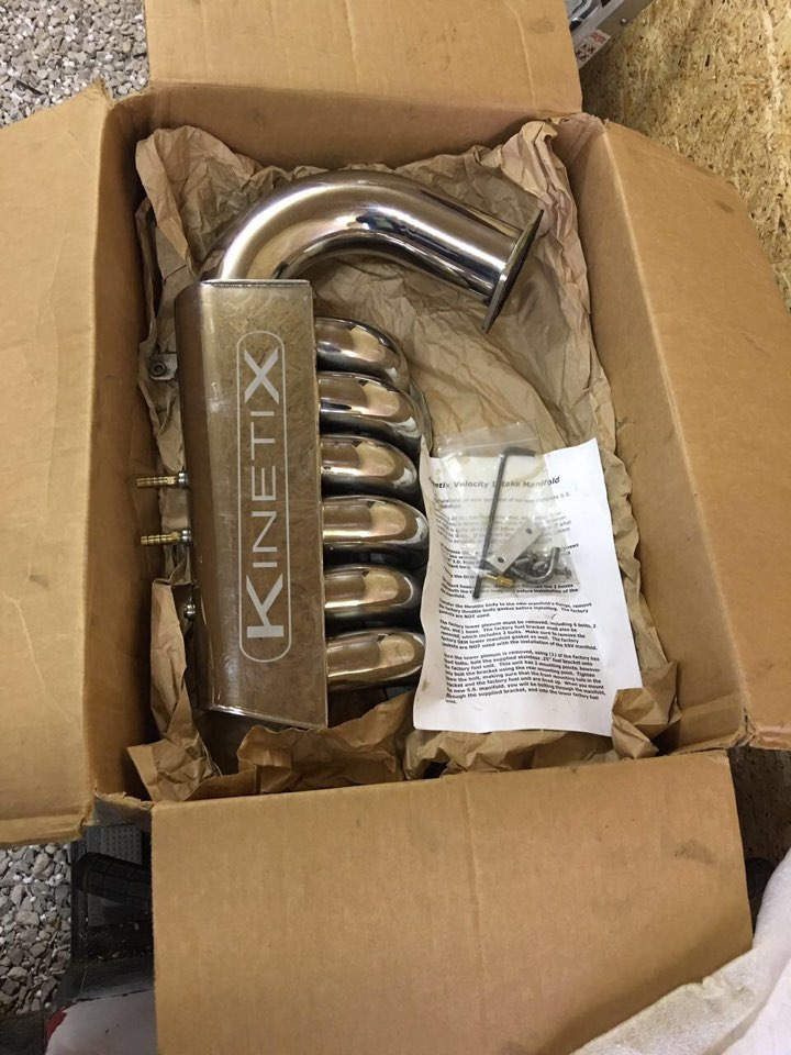 [Впуск] Тизер: KINETIX Intake manifold +30hp. И нулевик K&N — Иииихххаа ...